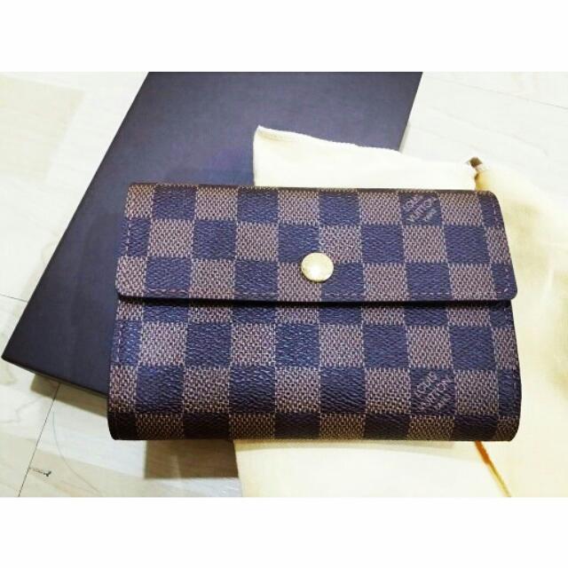 Alexandra Damier Ebene LV Wallet Women S Fashion Bags Wallets