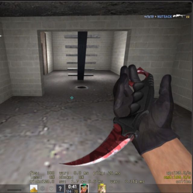 Karambit Slaughter Mw Rare Pattern Centered White Diamond Hobbies