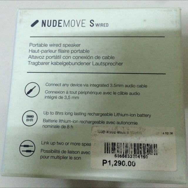 Nude Audio S Speaker Audio Soundbars Speakers Amplifiers On Carousell