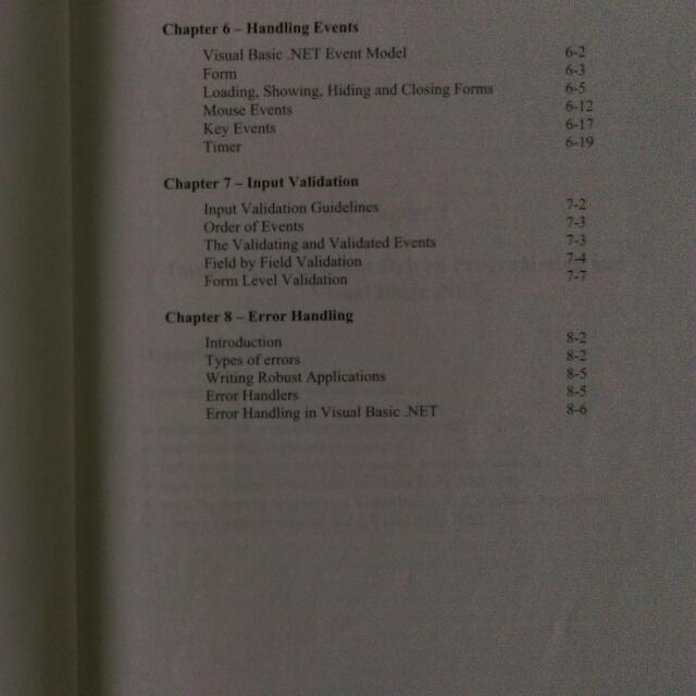 Event Driven Programming In Vb Net Hobbies Toys Books Magazines