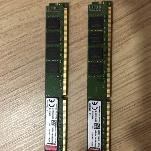 Kingston DDR3 RAM 1600 8GB Computers Tech Desktops On Carousell
