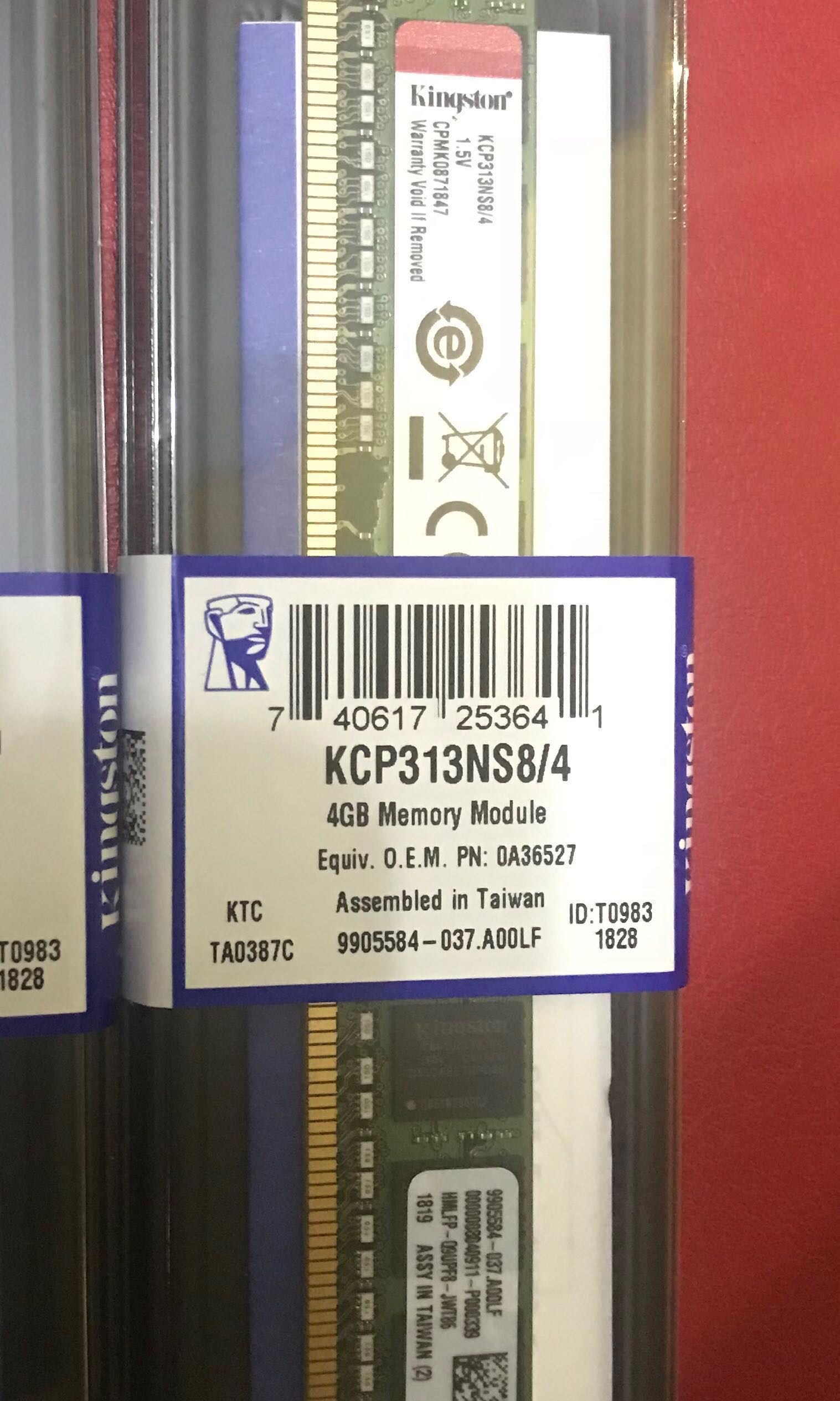 NEW DDR3 4GB RAM Desktop Computers Tech Parts Accessories