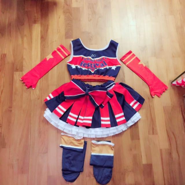 Lovelive Honoka Cheerleader Cos Hobbies Toys Memorabilia Collectibles Fan Merchandise On