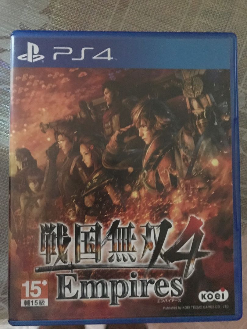 戰國無雙 4 Empires 日版 電子遊戲 電子遊戲 PlayStation Carousell