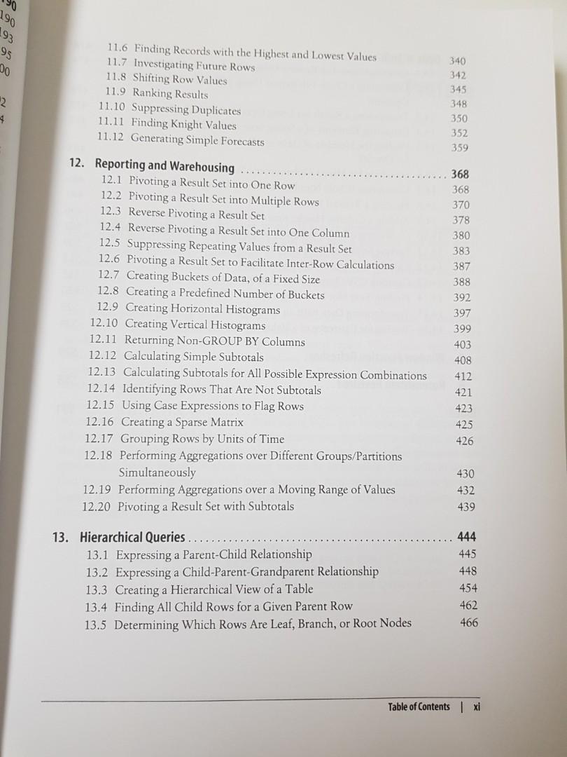 Sql Cookbook O Reilly Hobbies Toys Books Magazines Assessment