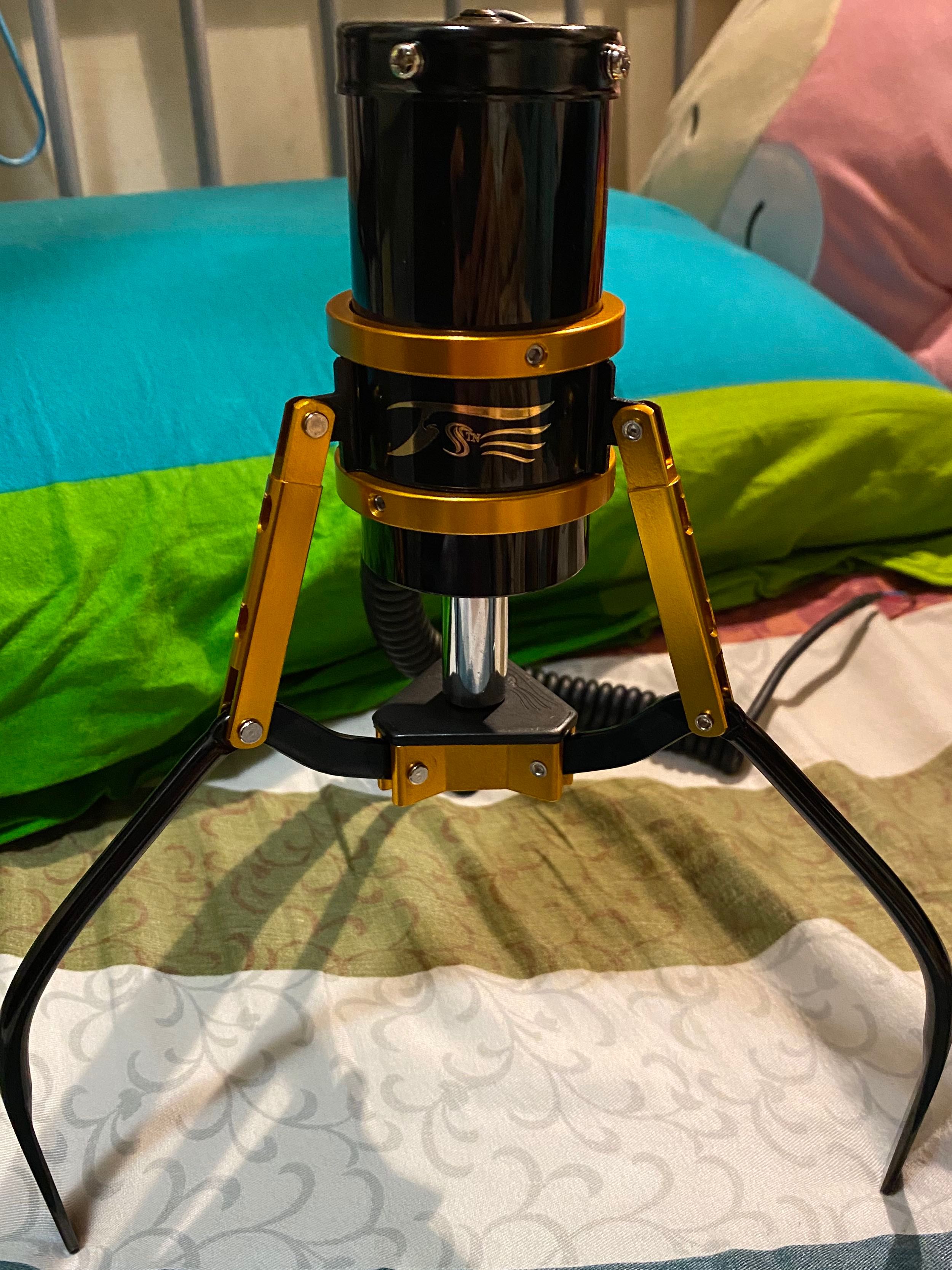 全新 暗黑砲管JS 3 5號 直爪二手暗黑 粉 3號 彎爪可交換2 5號 爪 兒童孕婦用品 兒童傢具 兒童傢具 燈及