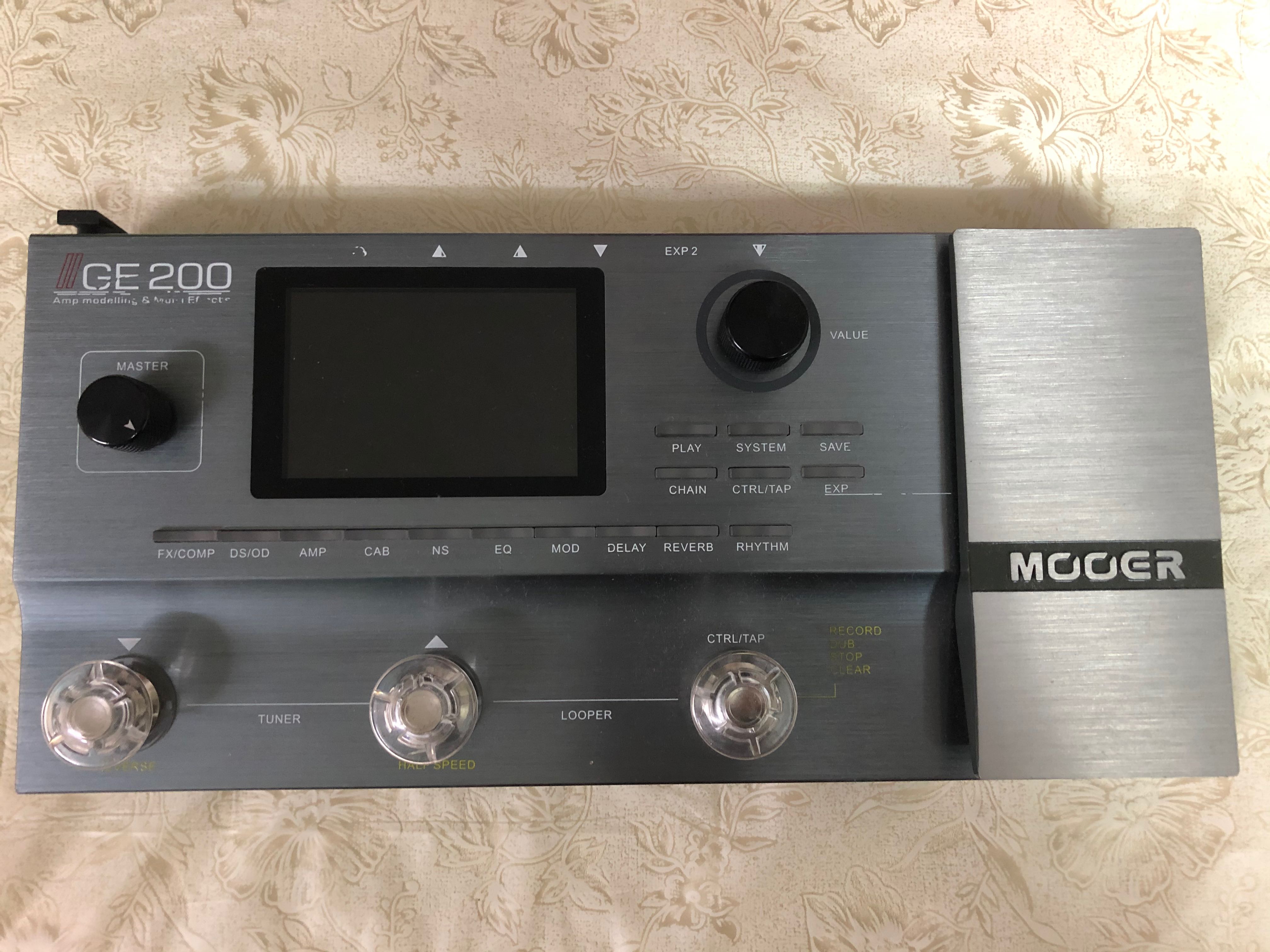 Mooer GE200 Guitar Multi Effector 結他效果器 連IR 興趣及遊戲 音樂樂器 配件 樂器