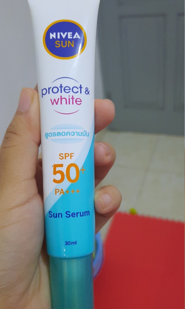 Nivea Sun Serum Sunscreen Uv Kesehatan Kecantikan Rias Wajah Di