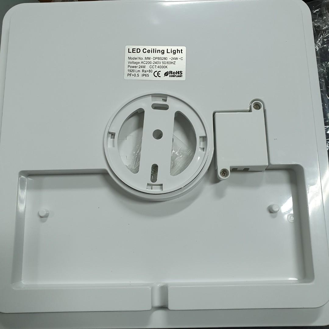 LED Ceiling Light 24W SUNGNY LED Panel Ceiling Lamp 2000LM Waterproof