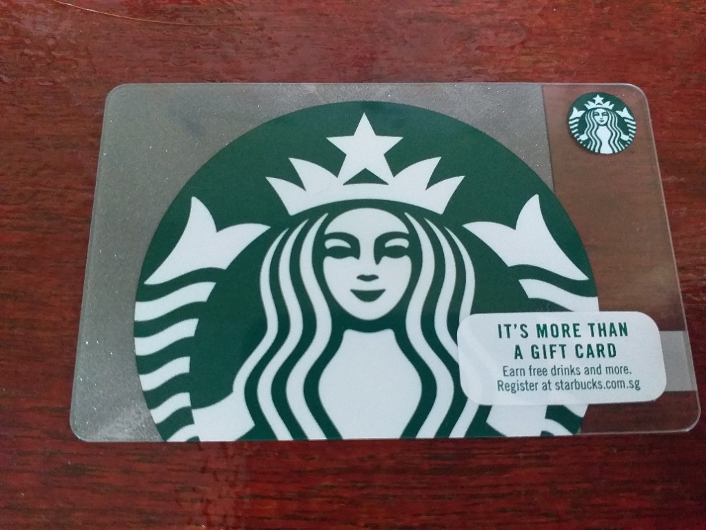 Starbucks Gift Card With Stored Value Of 10 Tickets Vouchers