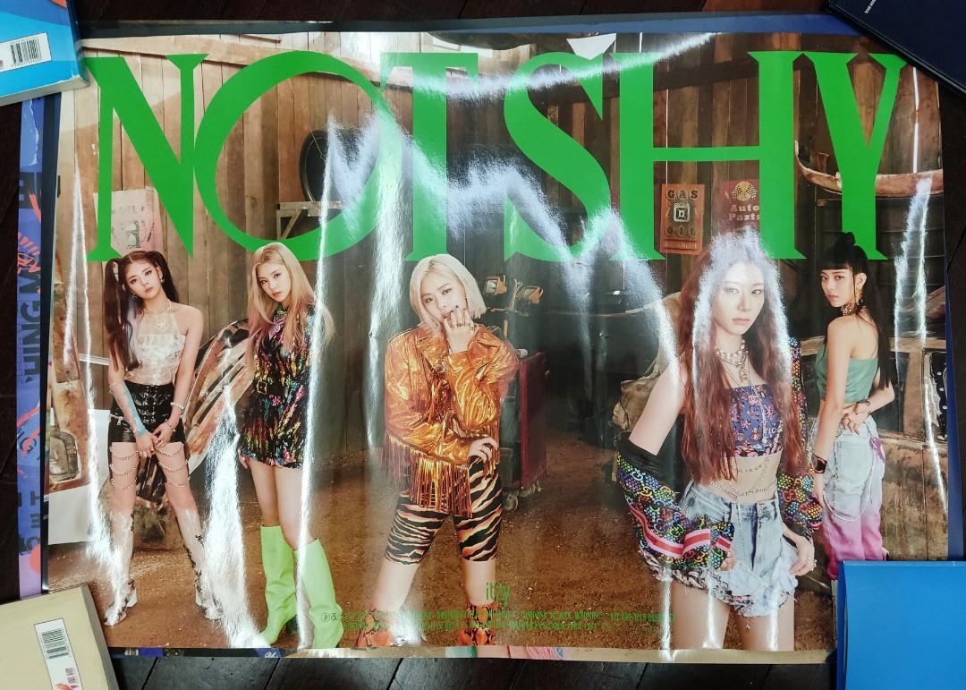 Itzy Wannabe Not Shy Posters Hobbies Toys Collectibles Memorabilia K Wave On Carousell