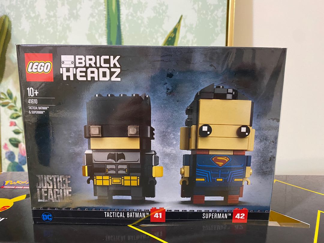 Lego 41610 Brickheadz Batman and Superman NEW Rare 興趣及遊戲 玩具 遊戲類