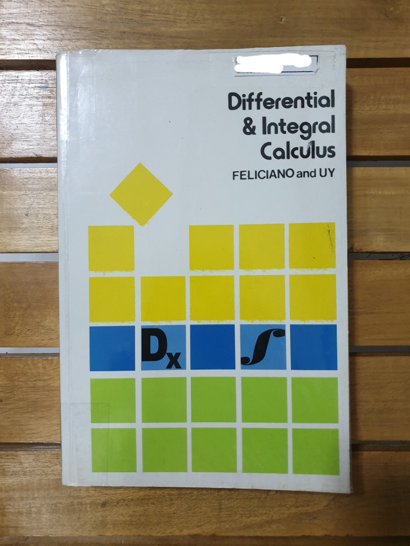 Differential Integral Calculus By Feliciano Uy Hobbies Toys Books
