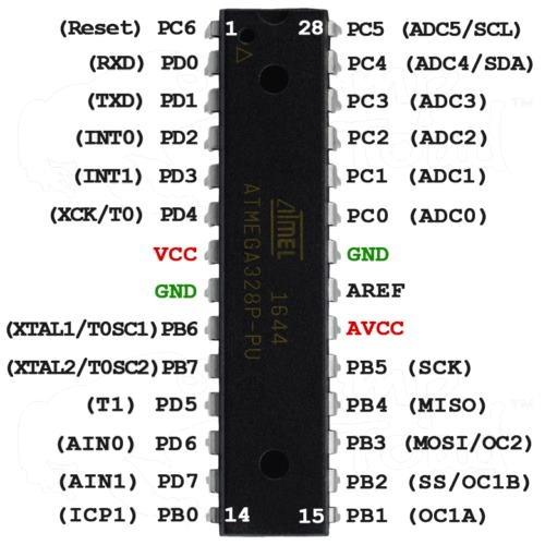 ATMEGA328P PU Microcontroller IC DIP 28 ARDUINO UNO R3 Computers