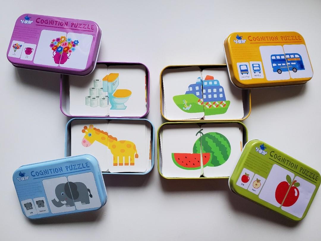配對拼圖 共4款 兒童孕婦用品 嬰兒玩具 Carousell