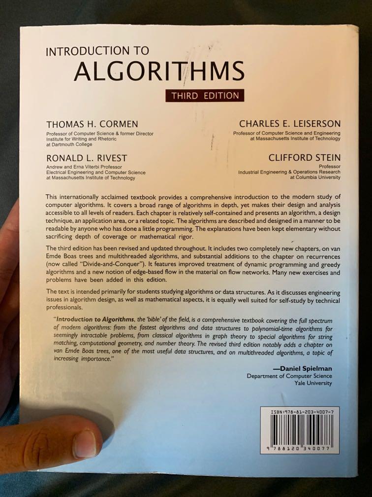 Introduction To Algorithms Clrs Hobbies Toys Books Magazines Textbooks On Carousell