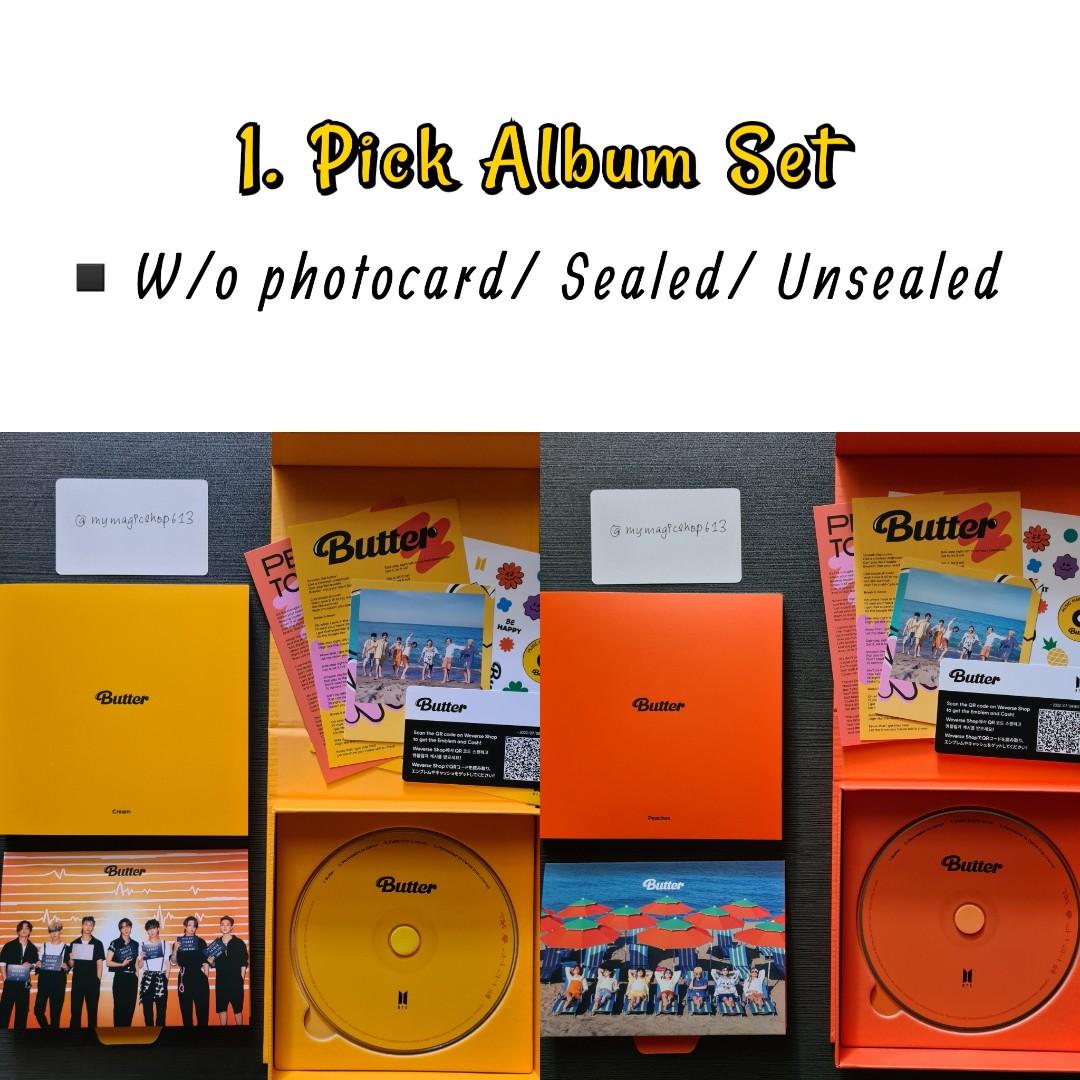 BTS BUTTER ALBUM CREAM PEACHES Poster POB Hobbies Toys