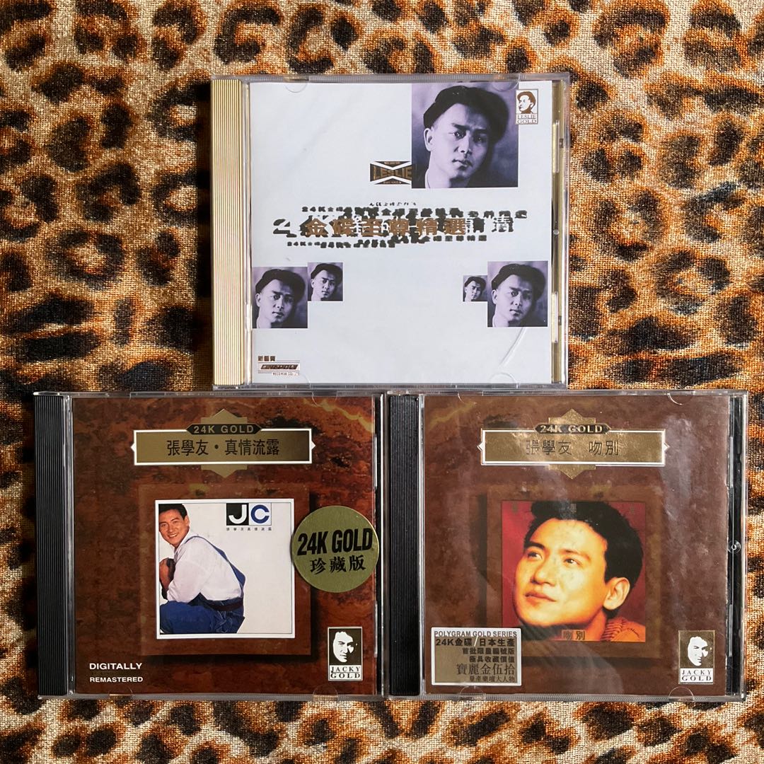 金碟 張國榮 張學友 24K Gold CD 全部新版 興趣及遊戲 音樂樂器 配件 音樂與媒體 CD 及 DVD