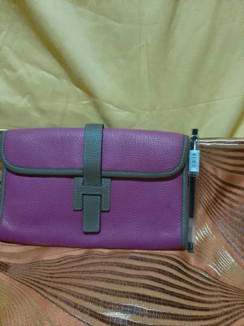 Hermes Jige Clutch Bag Luxury Bags Wallets On Carousell