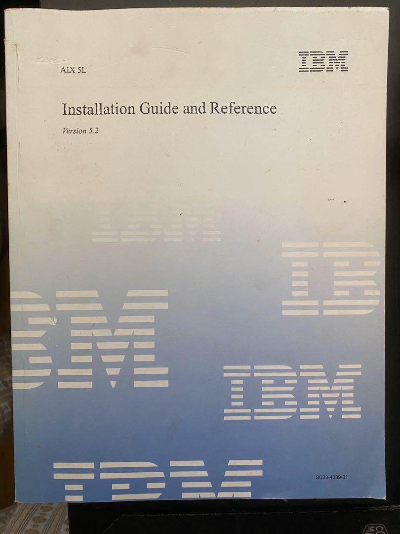 IBM AIX Official Installation Guide 興趣及遊戲 書本 文具 教科書 Carousell