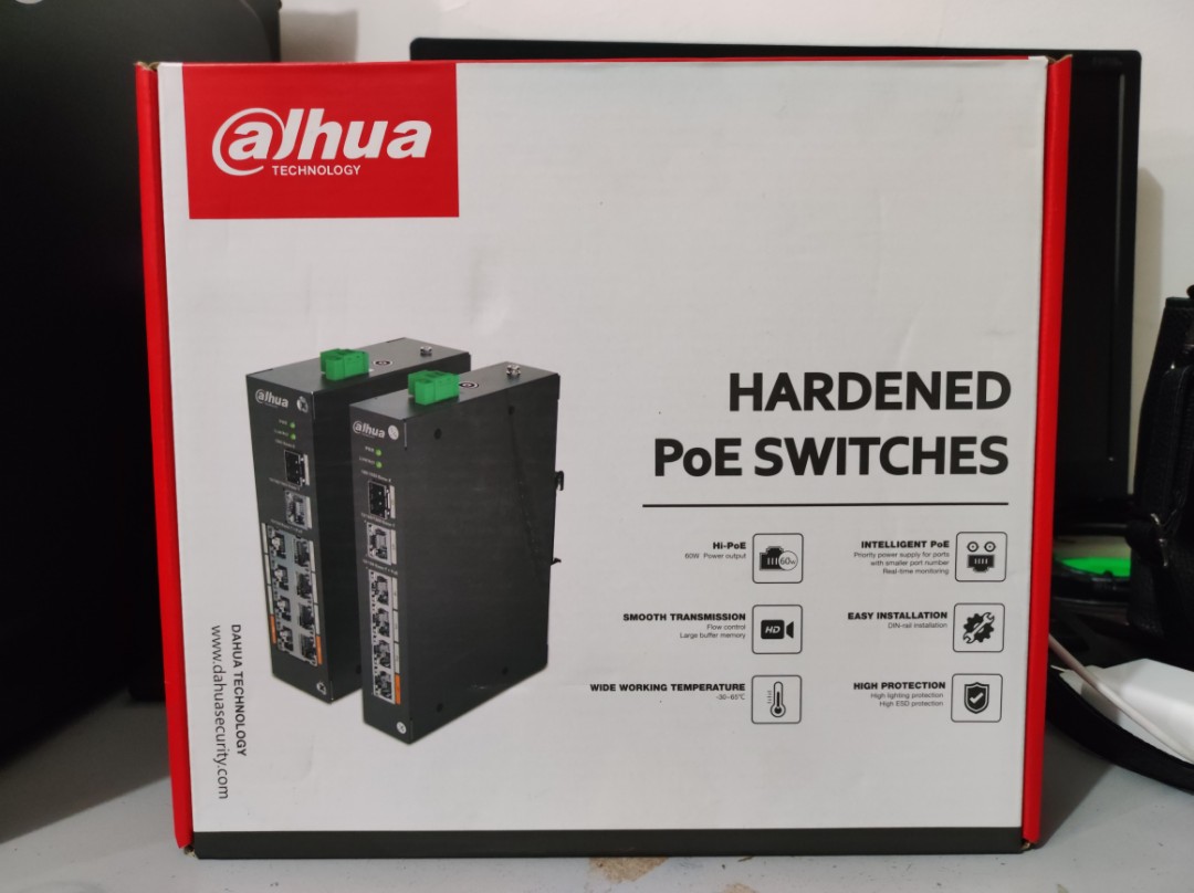 DAHUA DH PFS3206 4P 96 4 Port Hi PoE Switch Hub 96W Unmanaged