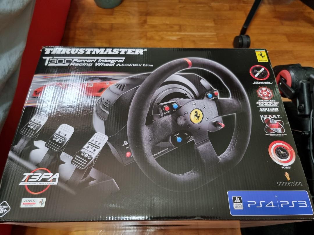 Thrustmaster T Ferrari Integral Racing Wheel Alcantara Edition Hobbies Toys Toys Games