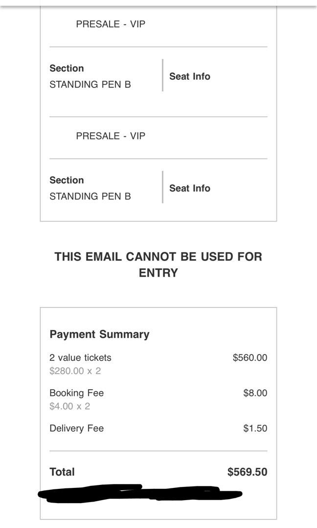 Lany Rose Gang Vip Ticks X2 Tickets Vouchers Event Tickets On Carousell
