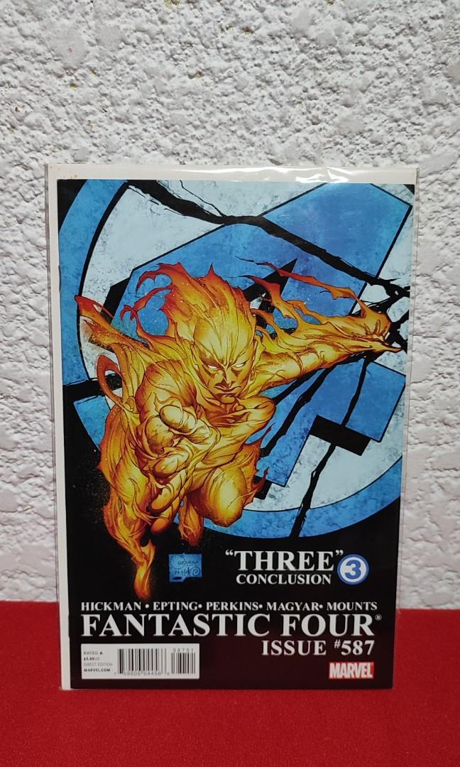 Fantastic Four Issue 587 Three Conclusion Marvel Comics Hobbies