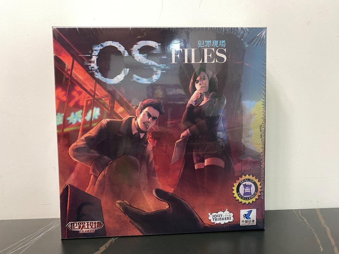 全新現貨 CS Files 犯罪現場 桌遊 boardgame board game 遊戲 party game 興趣及遊戲 玩具