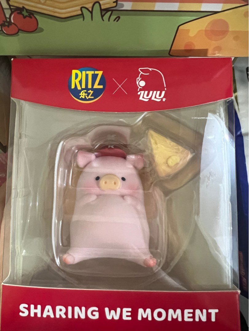 買 換 Lulu 豬 x ritz 芝士餅 興趣及遊戲 玩具 遊戲類 Carousell
