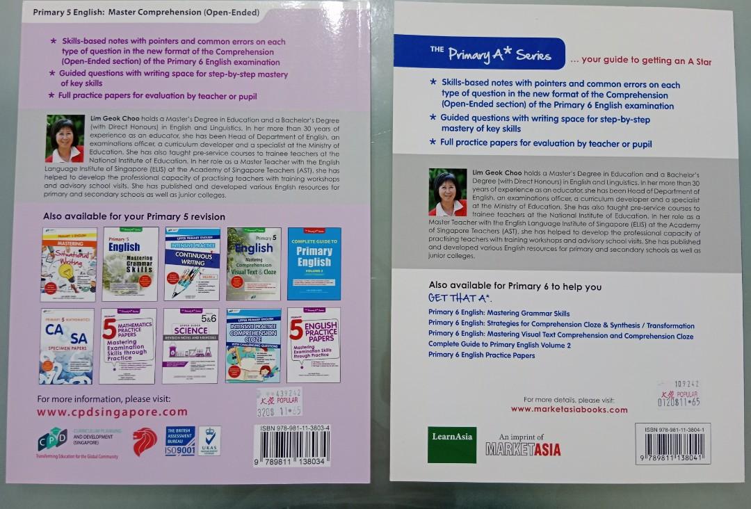 Master Comprehension Open Ended P And P Hobbies Toys Books