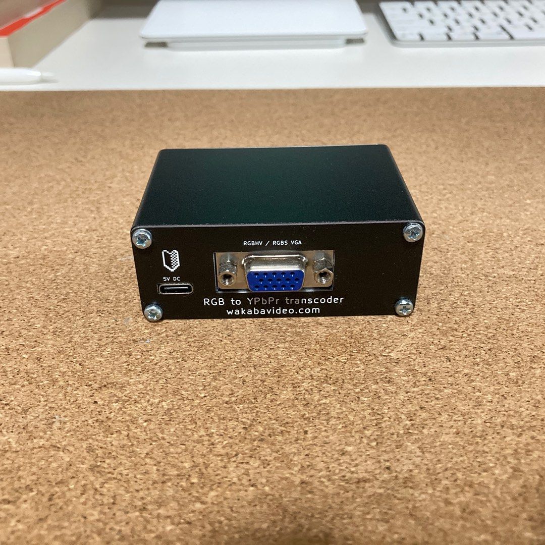 RGB HV VGA To Ypbpr Transcoder Video Gaming Video Games Others On