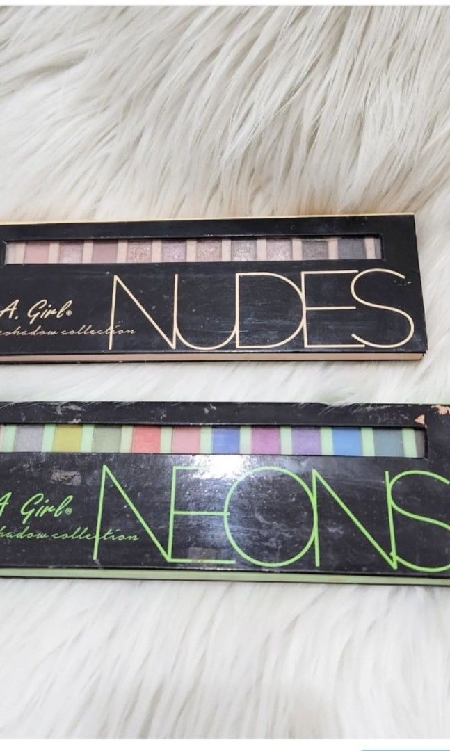 LA GIRL EYESHADOW NUDES NEONS Kesehatan Kecantikan Rias Wajah Di Carousell