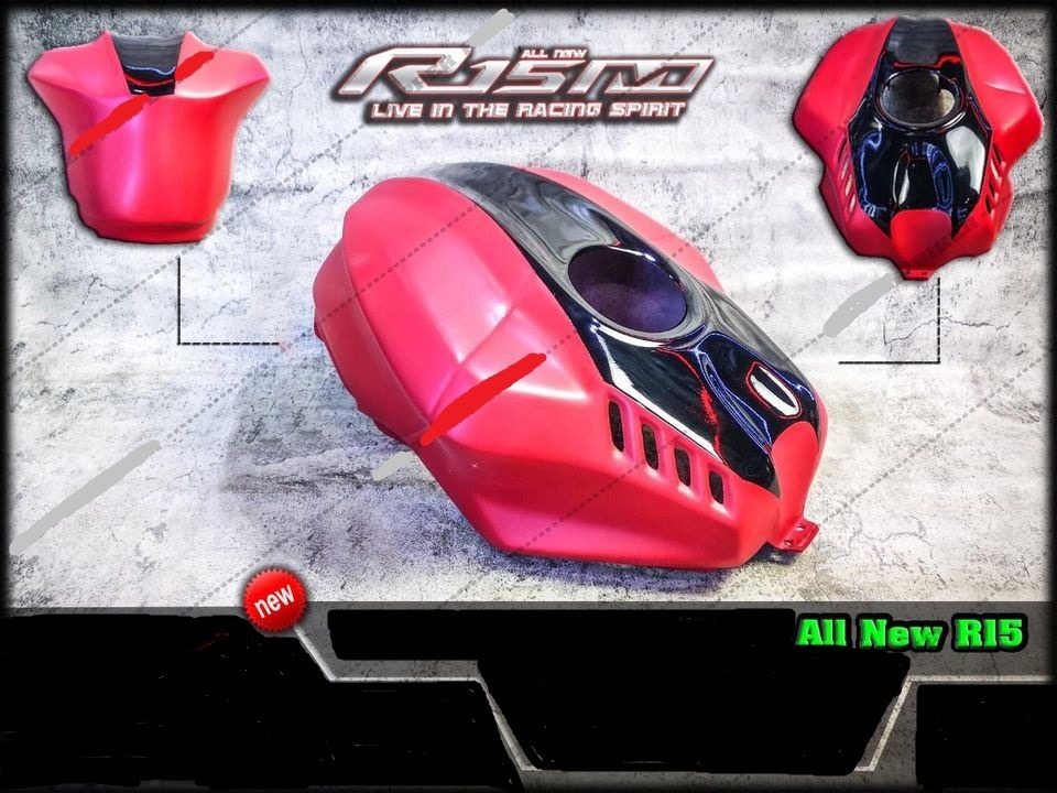 Moto Zippy Singapore Yamaha R15 V3 R15M V4 Yamaha R1 Gloss Red Black