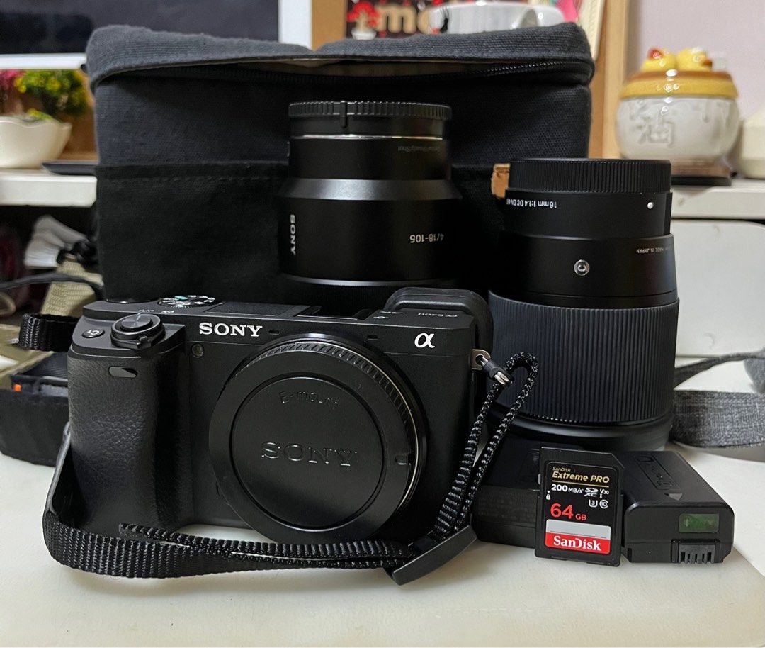 Sony A Body Sigma Mm F Sony Mm F Photography Cameras On Carousell
