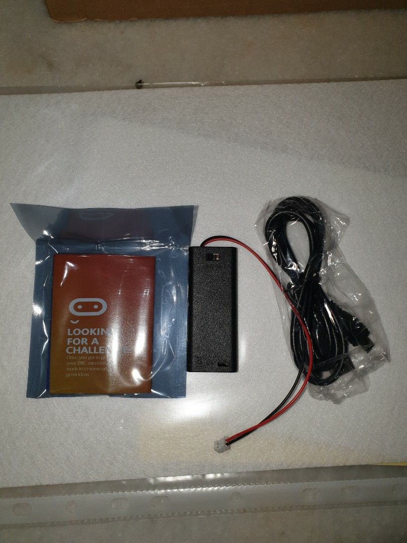 MicroBit BBC Board Battery Holder Interface Cable Computers Tech