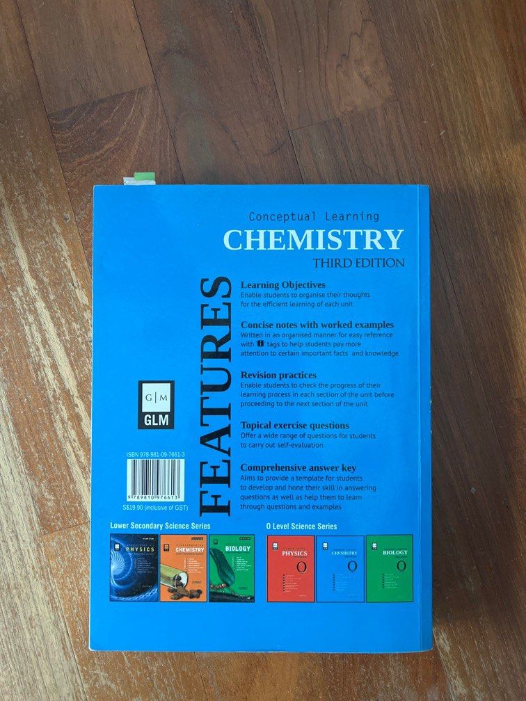 OLEVELS GLM PURE CHEMISTRY ASSESSMENT BOOK NOTES Hobbies Toys