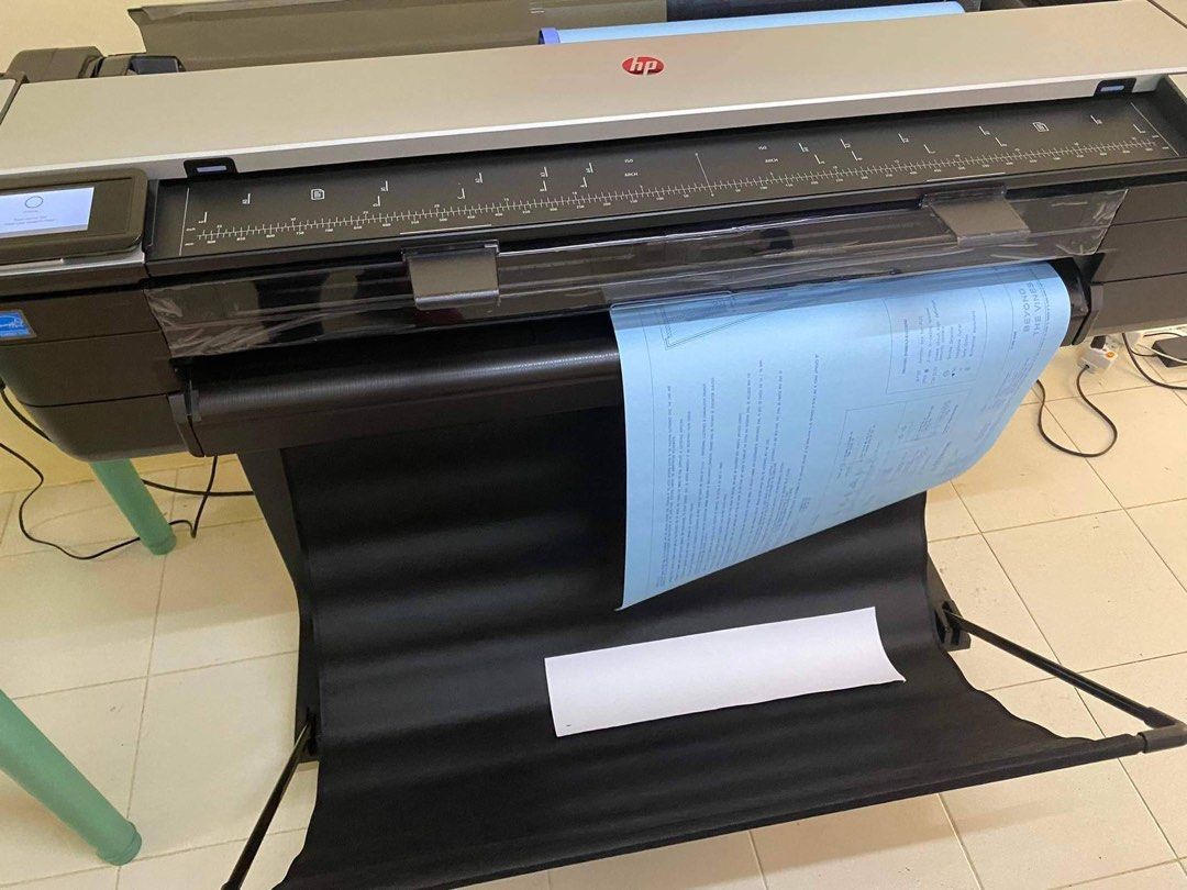 HP T830 AutoCad Plotter Computers Tech Printers Scanners Copiers