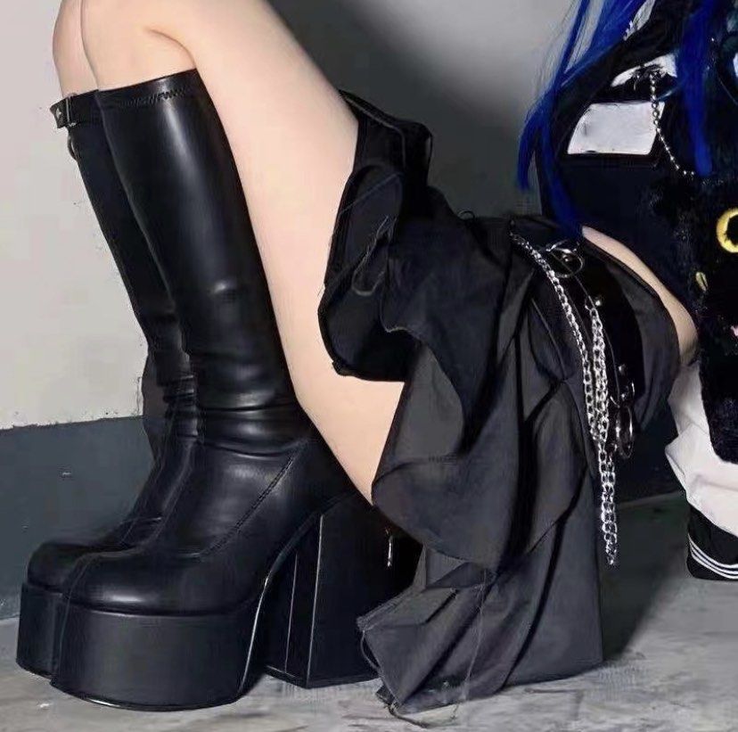 Naked Wolf Duplicate Platforms Women S Fashion Footwear Boots On
