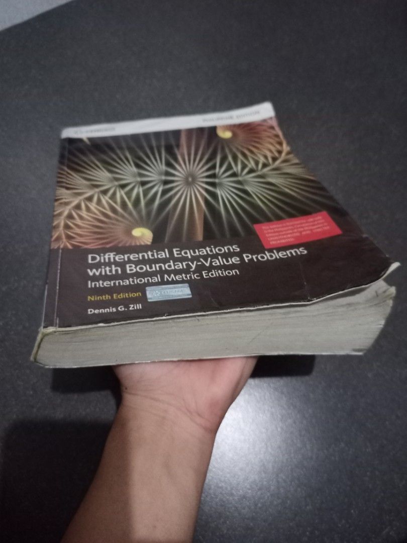 Differential Equations With Boundary Value Problems Engineering Books