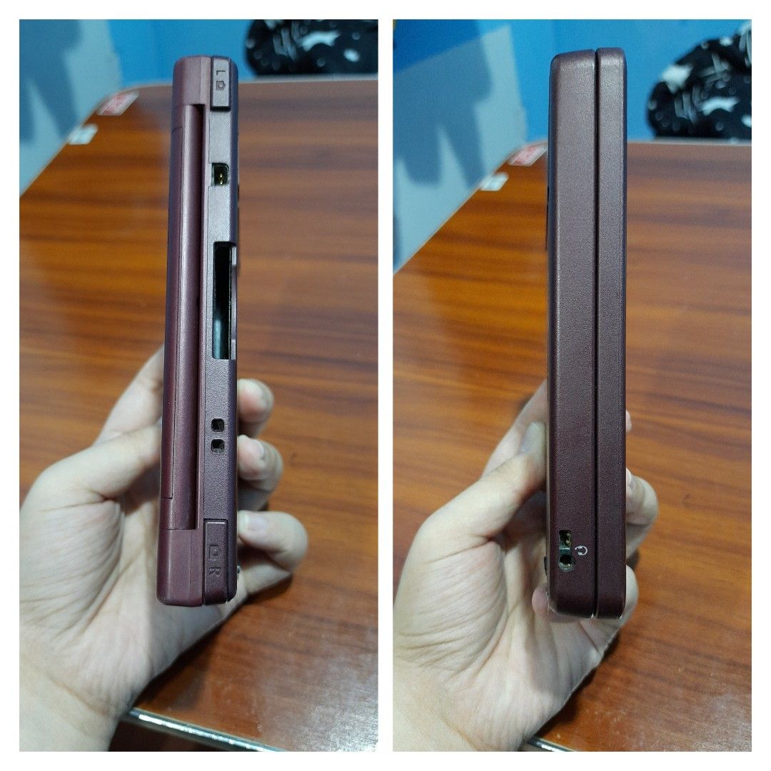 Nintendo DSI XL Burgundy Red Video Gaming Video Game Consoles