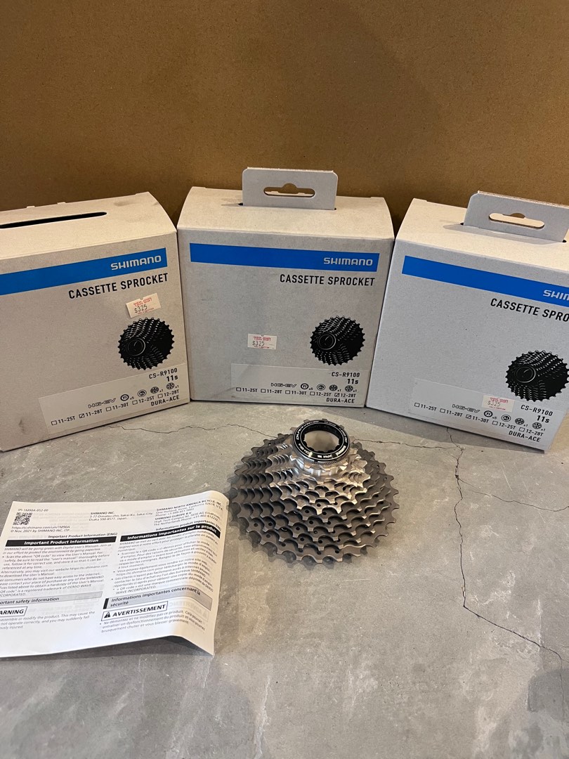 Shimano R9100 Dura Ace Cassette Sprocket 11 Speed Sports Equipment