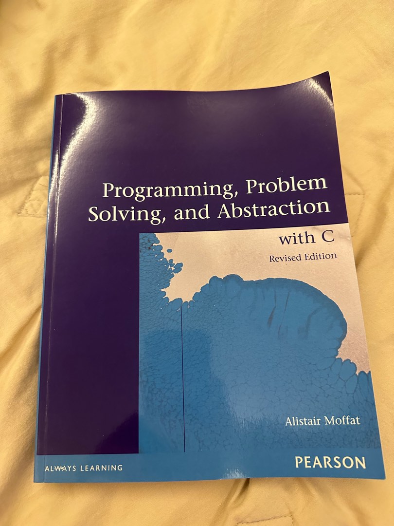 Programming Problem Solving And Abstraction In C Hobbies Toys