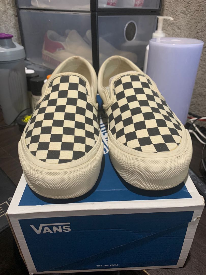 Vans Vault Og Checkerboard V Men S Fashion Footwear Sneakers On