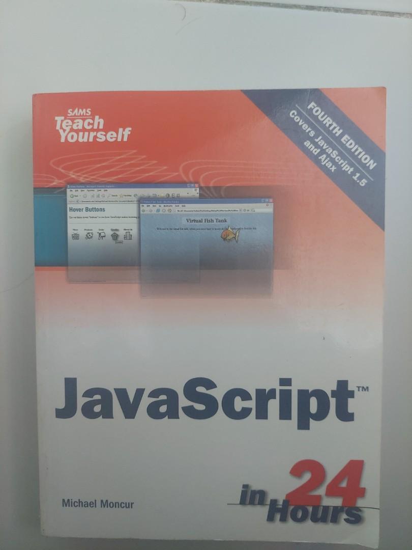 JavaScript In 24 Hours Book Hobbies Toys Books Magazines
