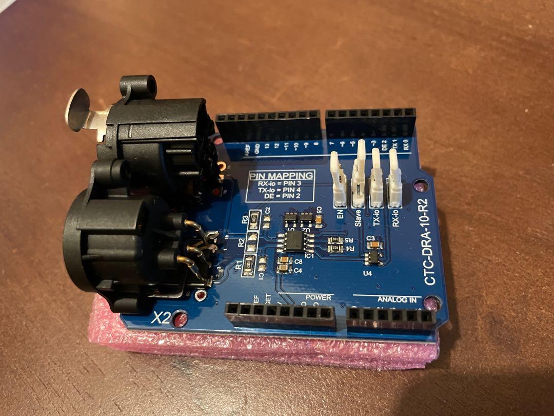 Arduino DMX Shield Ctc Dra 10 R2 Computers Tech Parts Accessories