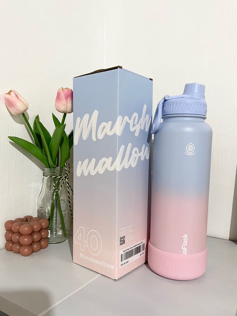 Aquaflask Marshmallow 40 Oz 22 Oz Furniture Home Living