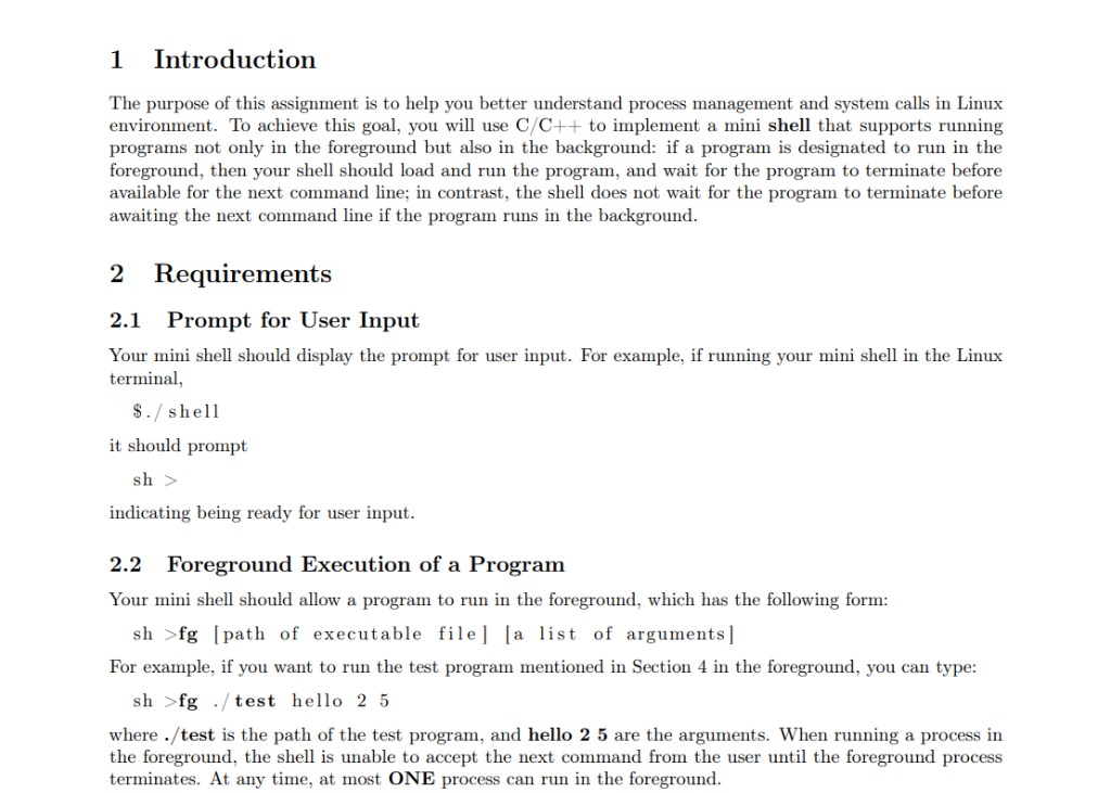 CS3103 Assignment 1 Asm 1 Process Management And System Calls