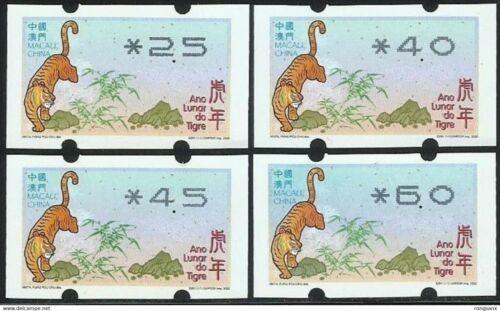 澳門 2022年 虎年 郵資標籤 興趣及遊戲 收藏品及紀念品 郵票及印刷品 Carousell
