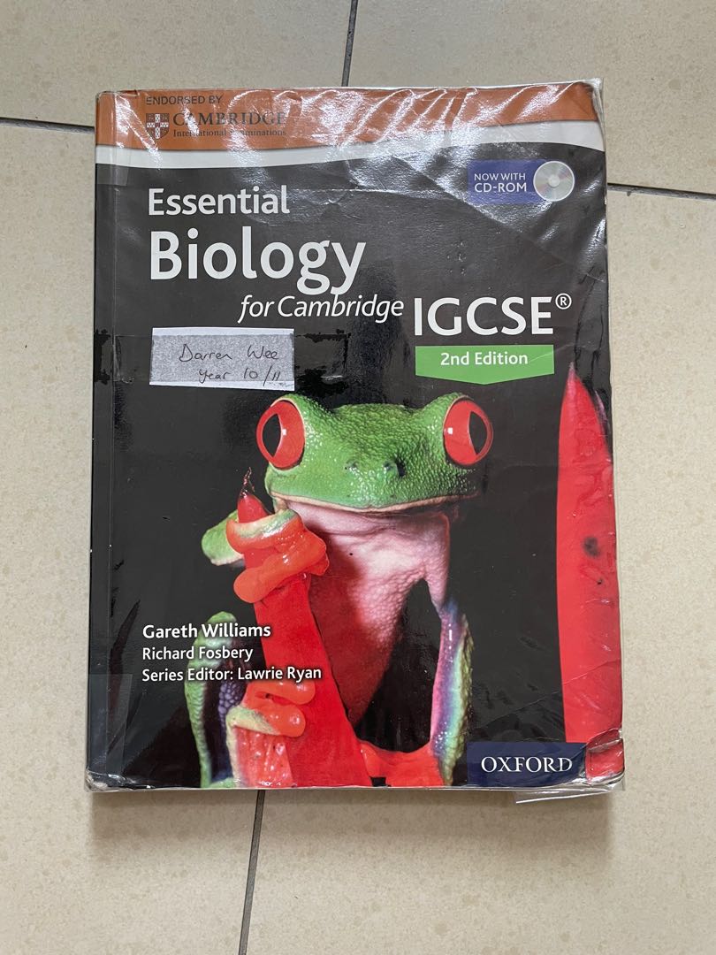 Essential IGCSE Biology Textbook Hobbies Toys Books Magazines